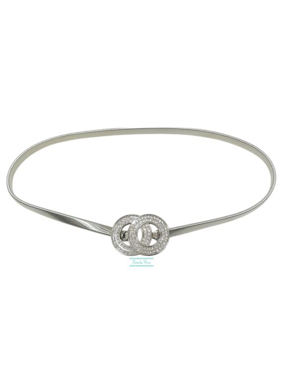 Cinturón plata strass • Bonita Mía